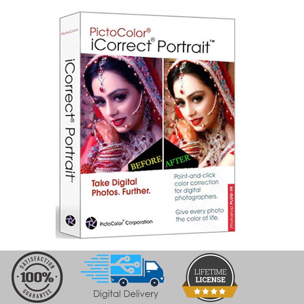 iCorrect Portrait V2 For Photoshop | 1Click Color Correction (win ...