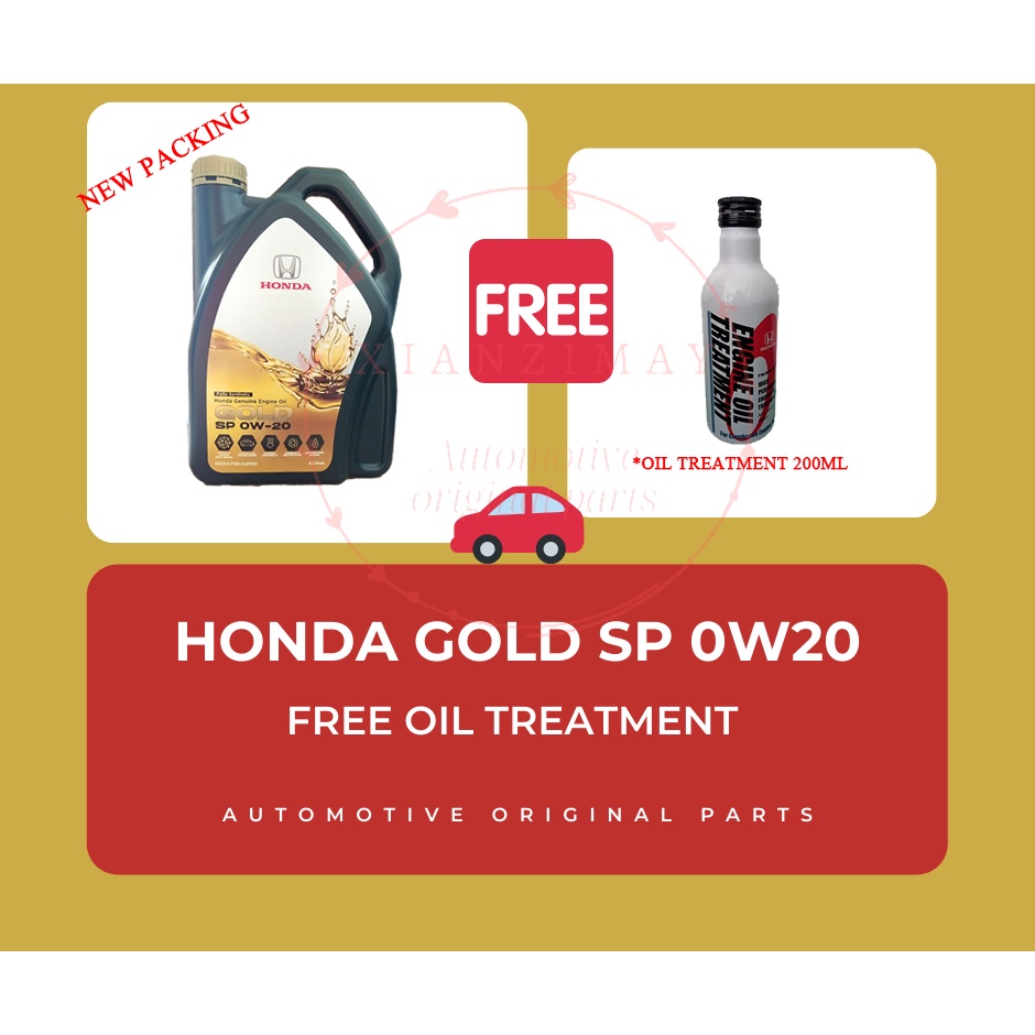 Original Honda 0W20 SN FULLY Synthetic Engine Oil (4L) 0W-20/MINYAL ...