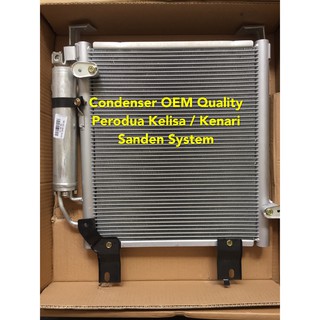TOMODACHI Car Air Cond Condenser Aircond Perodua Kelisa Kenari SANDEN ...