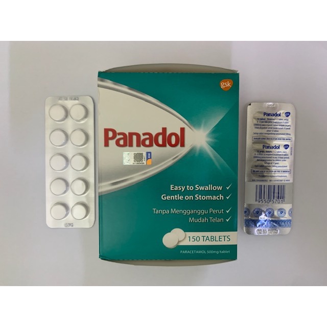 PANADOL 500MG PANADOL BULAT PANADOL REGULAR SATU PAPAN 10 BIJI ORIGINAL ...