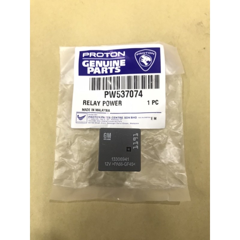Original Proton PW537074 Starter / Fan Relay Wira Saga BLM Gen2 Persona ...