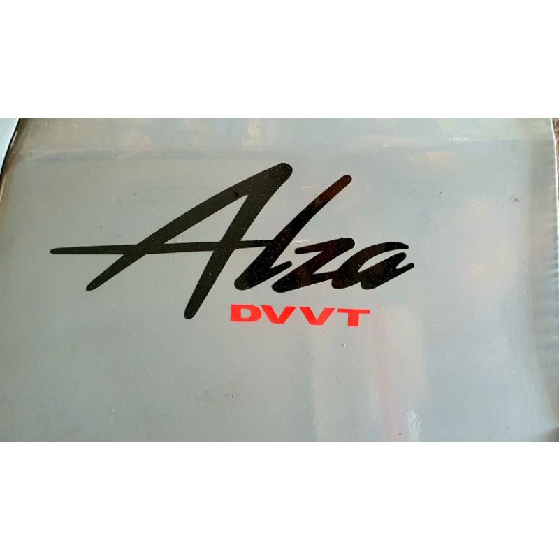 STICKER ALZA TEPI PINTU KIRIKANAN STICKER CUTTING | Shopee Malaysia