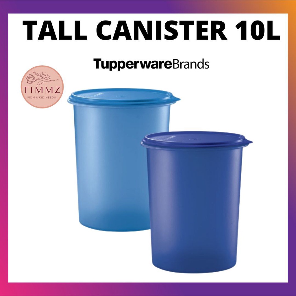 Tupperware TALL CANISTER 10L # READY STOCK # | Shopee Malaysia