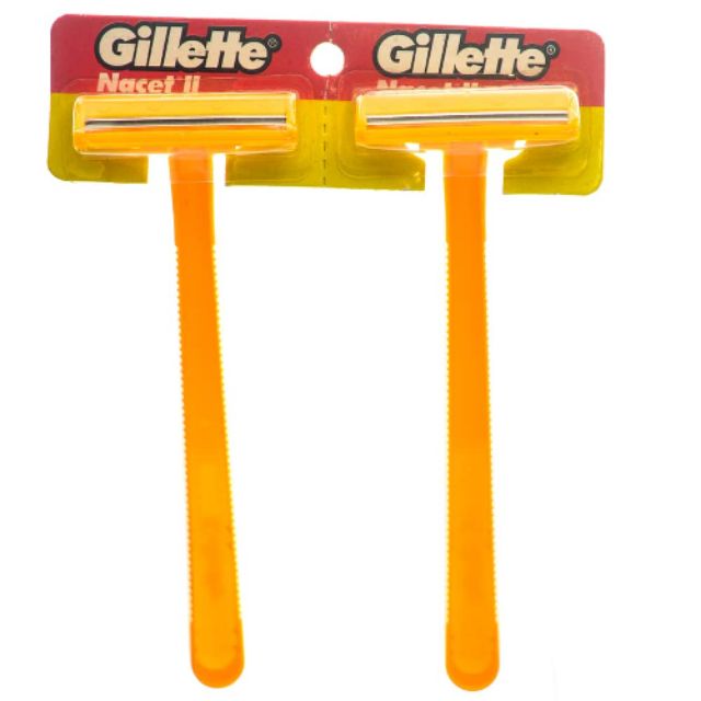 2 X Gillette Nacet || / Nacet 2 Disposable Razor | Shopee Malaysia