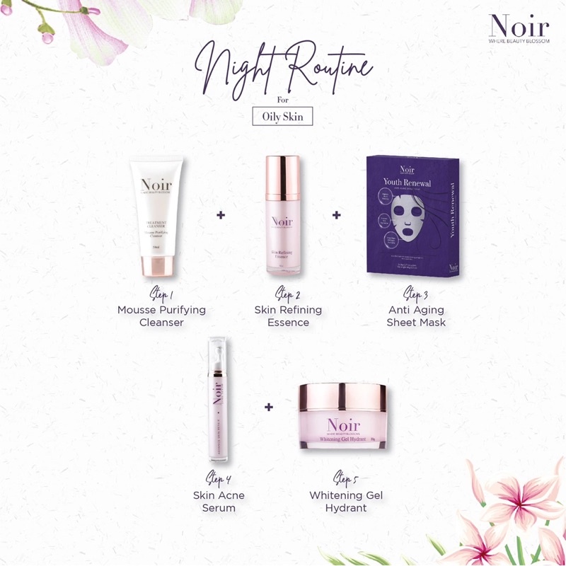 NOIR SKINCARE & PURE WHITE + FREEGIFT (ORIGINAL HQ) | Shopee Malaysia
