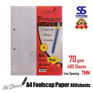 Kertas Kajang A4 480sheets/Foolscap Paper A4 Up Classics/70gsm/60gsm ...