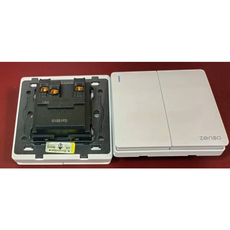 (SIRIM) Zenso Grande 2 Gang Auto Gate press button 2Gang Auto Gate ...