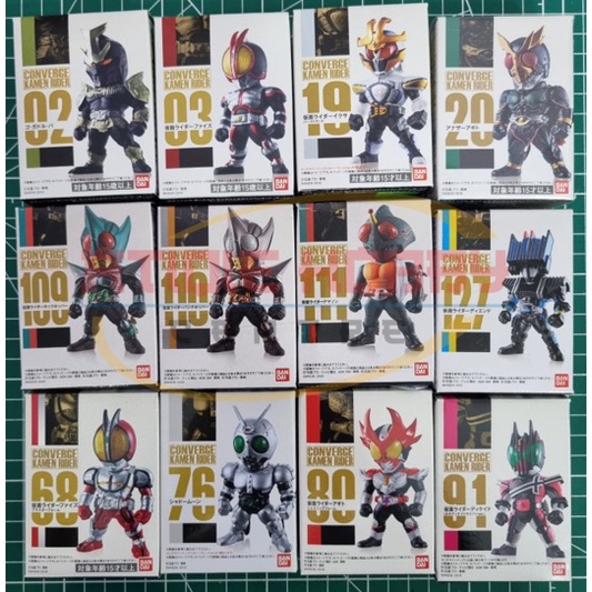 Bandai Converge Kamen Rider Collection Part 1 | Shopee Malaysia