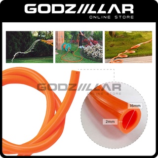PVC Braided Rubber Garden Hose | Paip/Hos Getah Oren Getah Paip Water ...