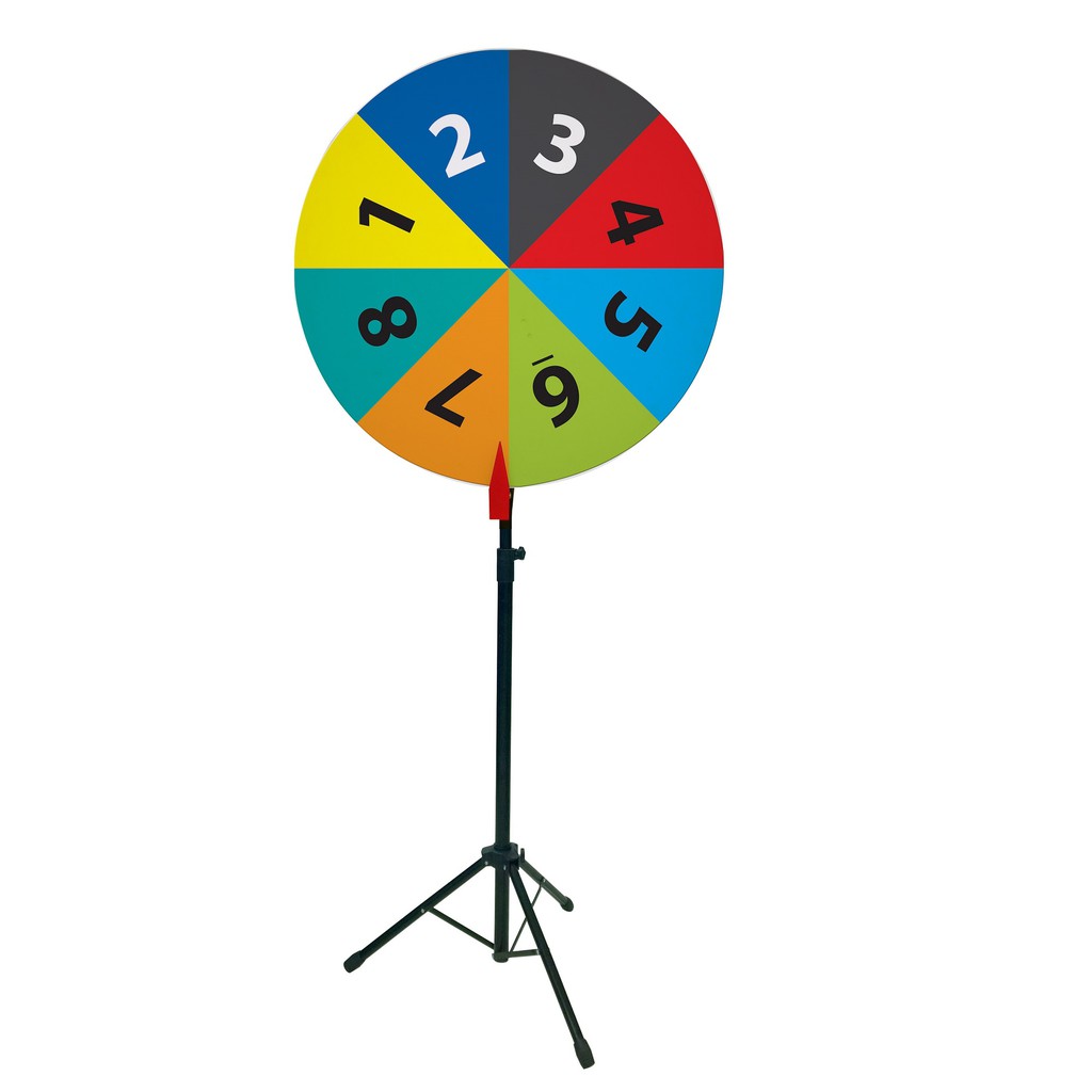 Wheel Of Fortune Spinner With Tripod Stand | Shopee Malaysia