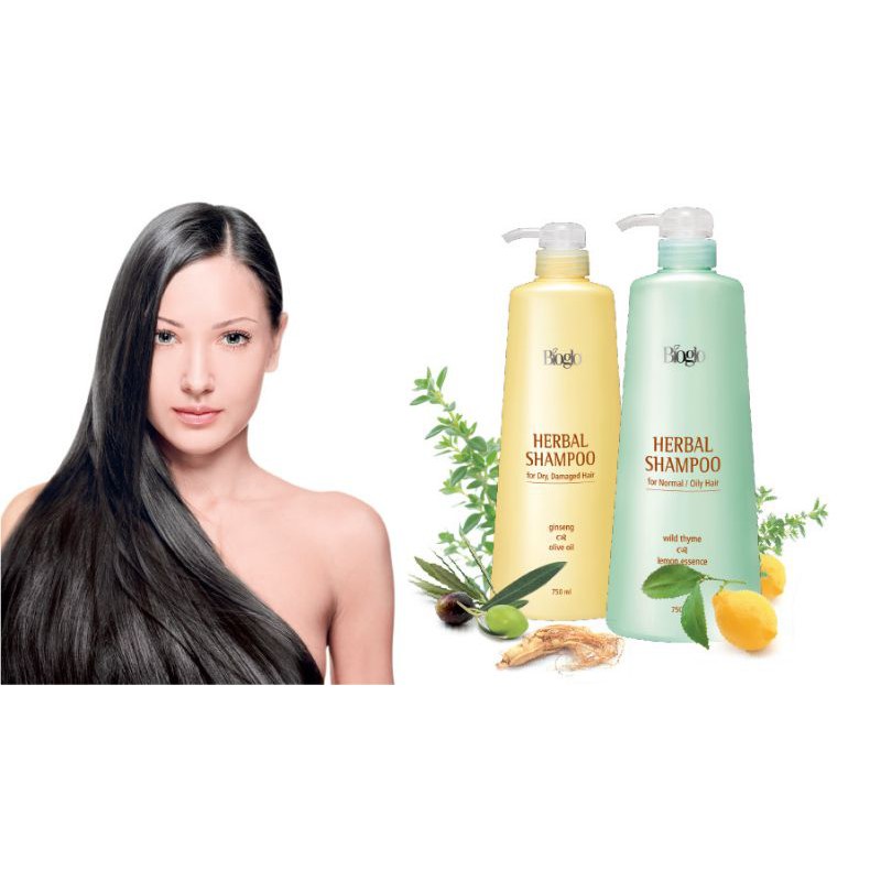 Cosway Bioglo Herbal Shampoo - Normal/Oily Hair /Dry, damaged hair ...