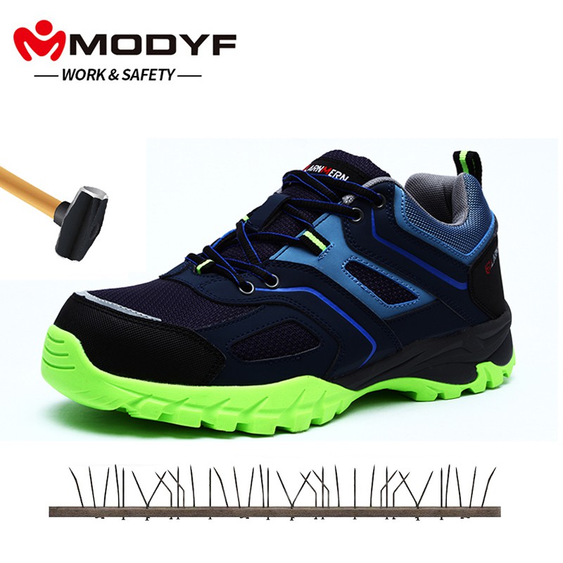 Work Boots & Shoes DELTA PLUS SUMMER S1P SRC MENS FLYKNIT MESH STEEL ...