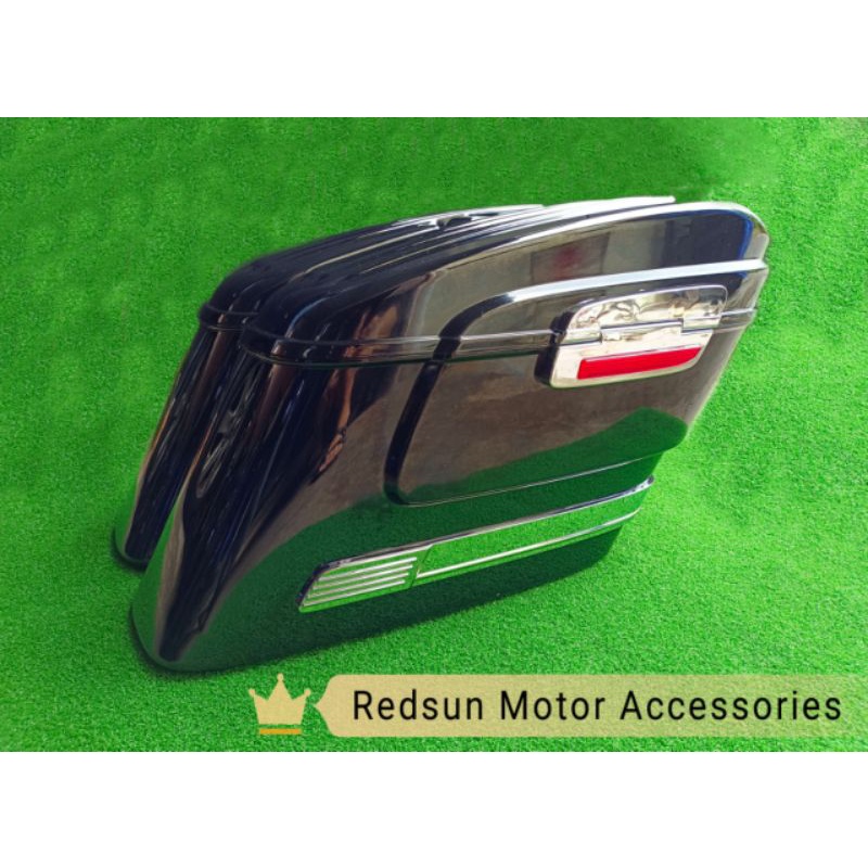 Universal Motorbike Saddle Bags Motorcycle Saddles For Harley Davidson ...