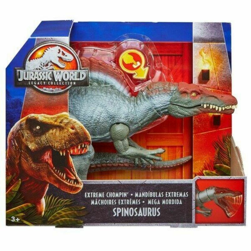 Mattel Jurassic World Legacy Collection Spinosaurus Dominion Amber ...