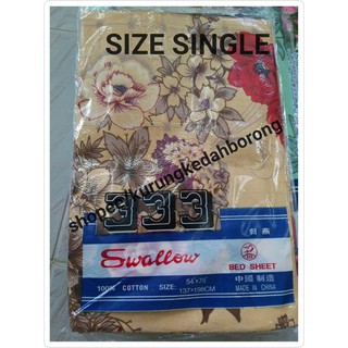 Selimut Legend Corak Bunga Cotton ( Original Packing Swallow ) selimut ...