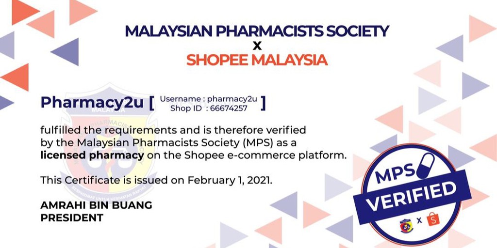 Pharmacy2u, Online Shop | Shopee Malaysia