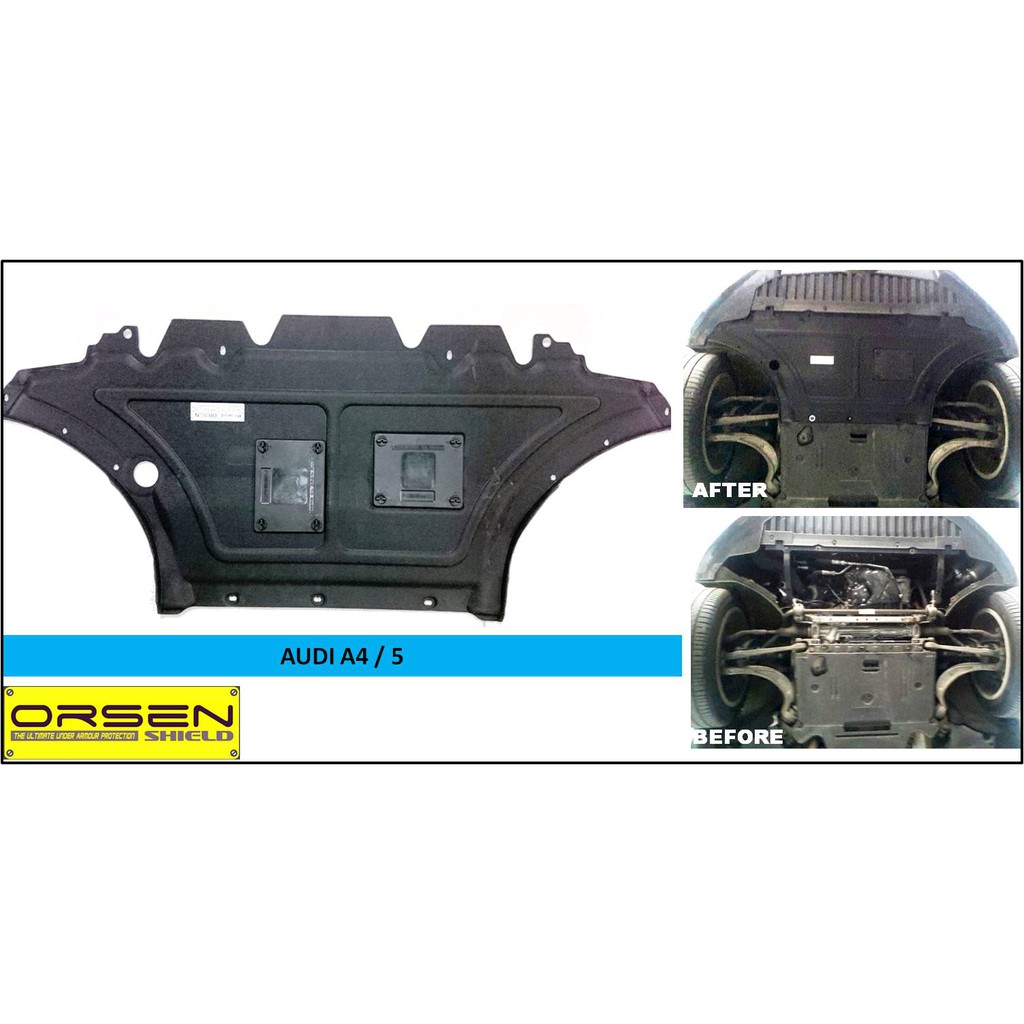 Audi a5 undercarriage cover store