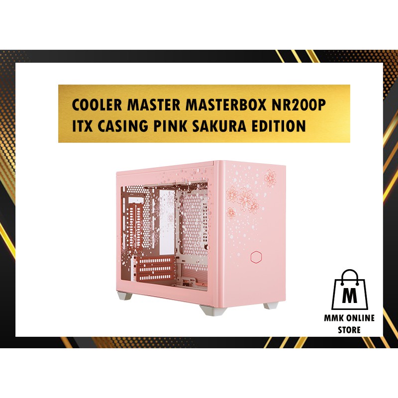 COOLER MASTER ITX CASING MASTERBOX NR200P PINK SAKURA EDITION (MCB ...
