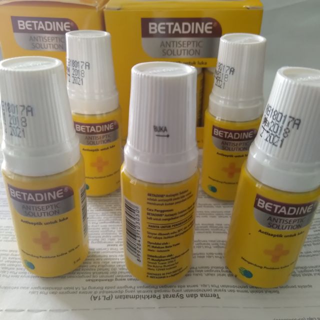 BETADINE ANTISEPTIC SOLUTION antiseptik untuk luka | Shopee Malaysia