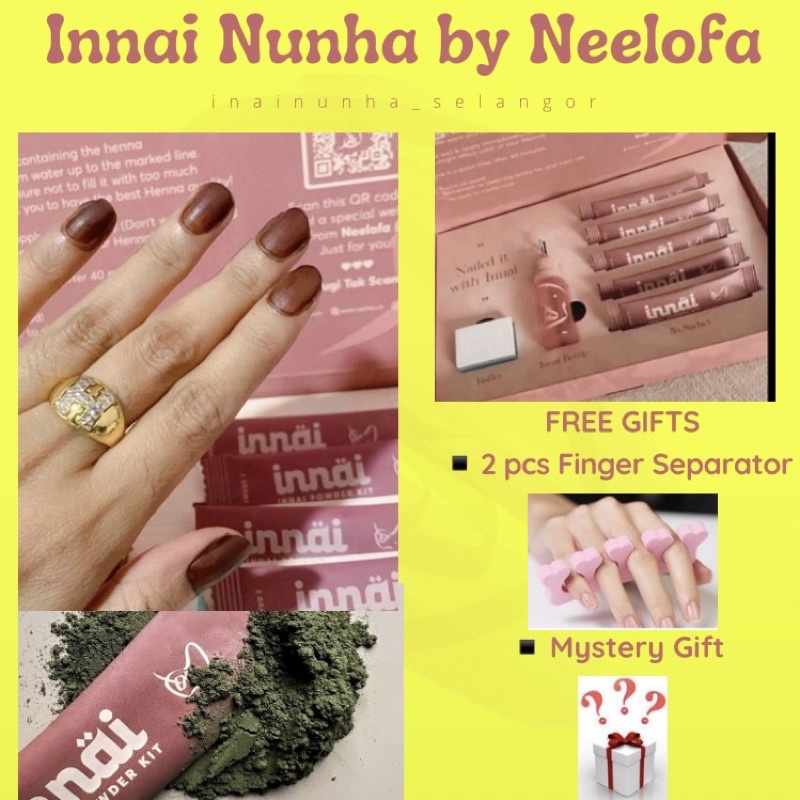 READY STOCK INNAI NUNHA BY NEELOFA | Shopee Malaysia