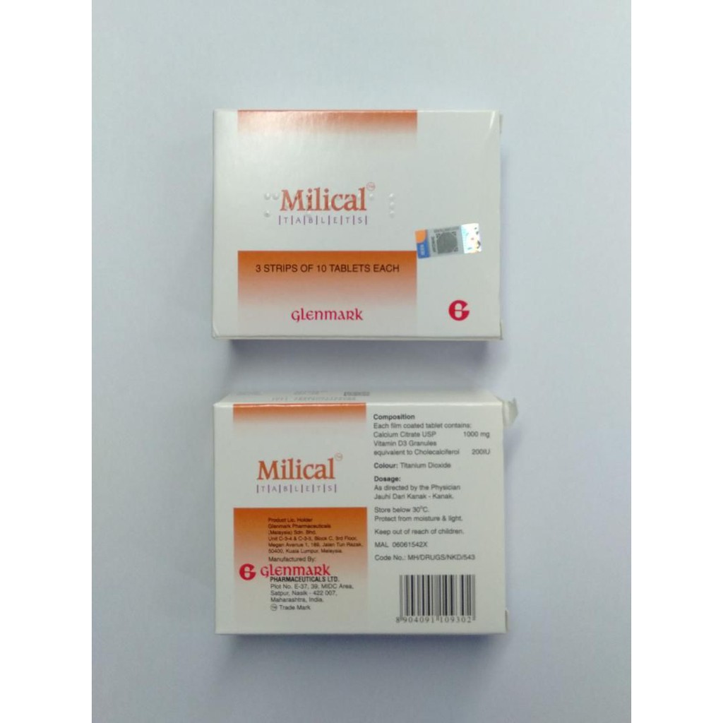 MILICAL TABLET ~ 30S | Shopee Malaysia