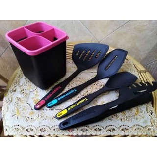Tupperware Senduk Goreng Utensils Penyepit Sepit Besi Noodle Tong Easy ...