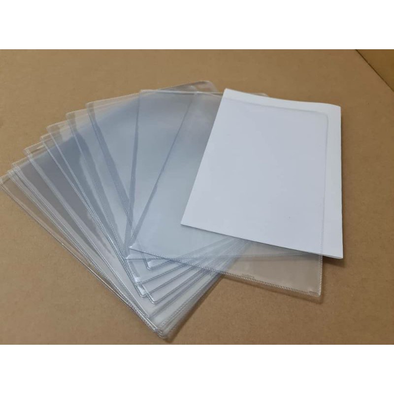 Clear Folder Documents Clear Holder PVC A4 L U C Shape | Shopee Malaysia