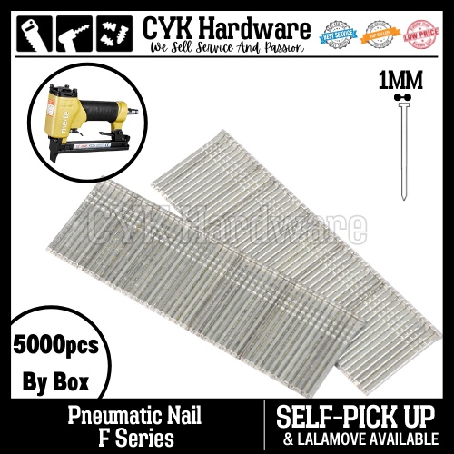 Pneumatic Premium Air Nail Refill Air Gun Nail F Type F10 / F12 / F15 ...