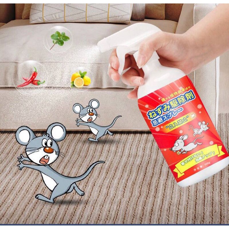 Spray penghalau tikus produk ini sesuai untuk anda hanya spray saja ...