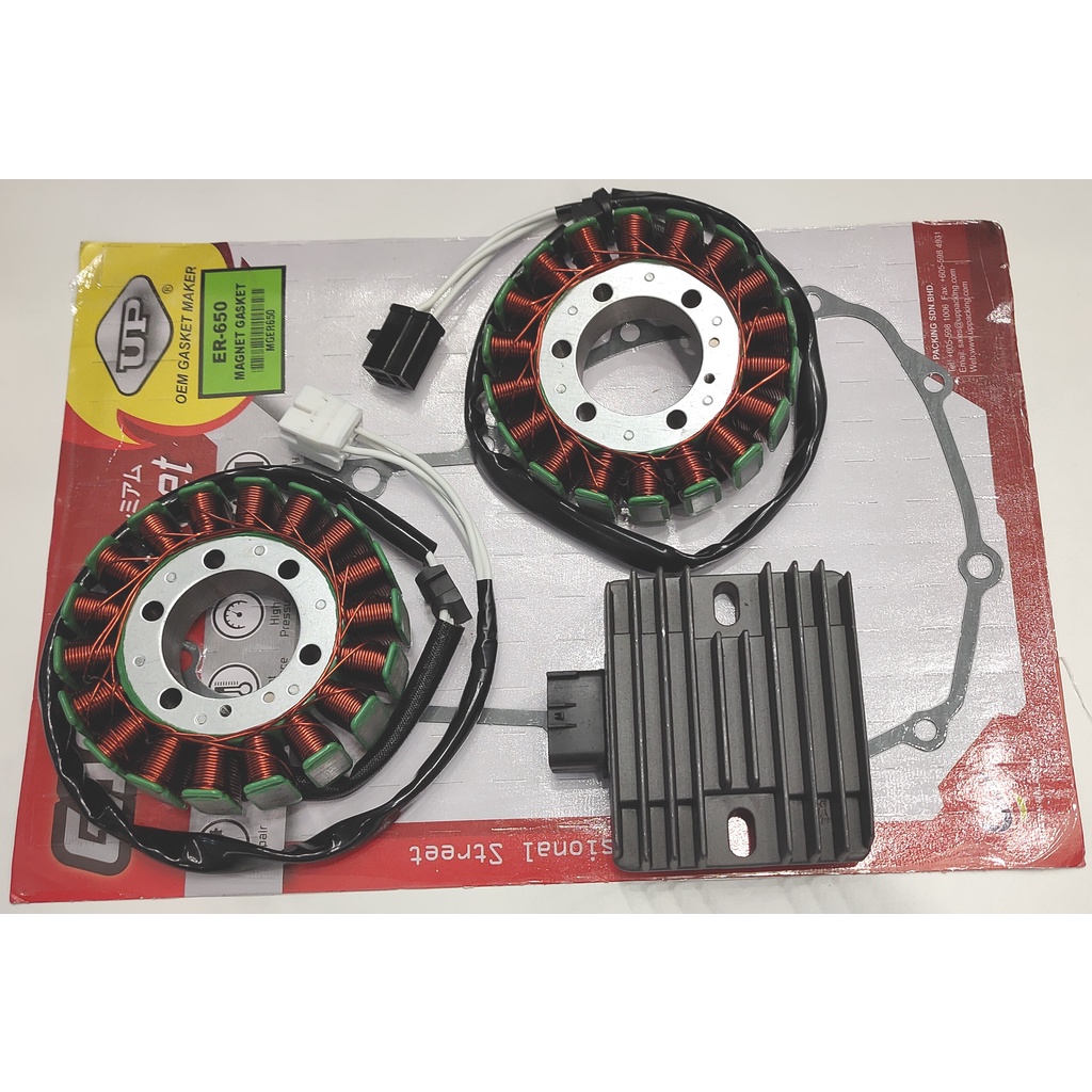 Stator coil Magnet & Gasket & Rectifier Versys ER6 ER6N ER6F Z650 Ninja 650 Vulcan S Kawasaki ...