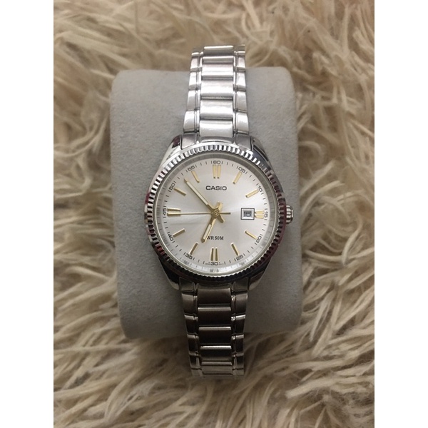 JAM TANGAN BERJENAMA TERPAKAI JAM CASIO LTP-1302 ORIGINAL | Shopee Malaysia