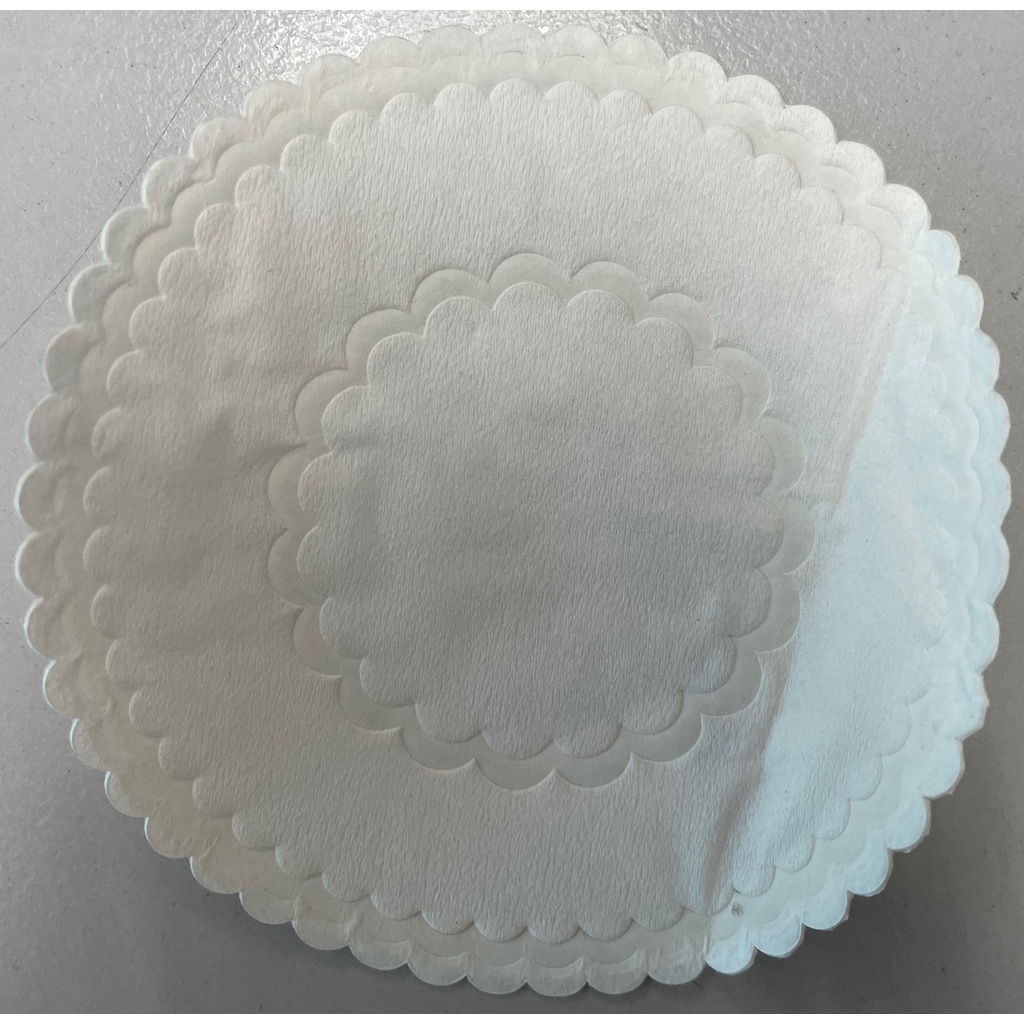 High Quality Imported Authentic 80mm 4 ply White Tissue Coaster ...