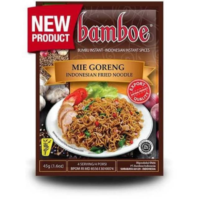 New Bamboe Seasoning 45gr Fried Noodles | BeeCost