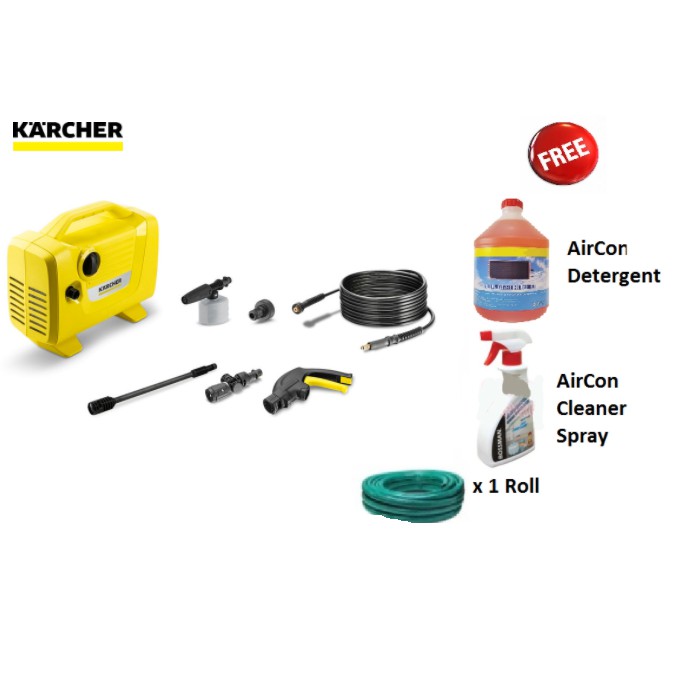 Karcher k2 power vps high pressure washer air con - 100 bar + free ...