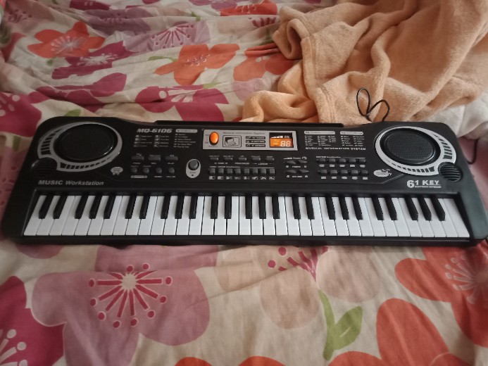 61-key Piano Electronic Keyboard Beginner Piano Keyboard 61 Key Alat ...