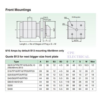 SALZER 16A 1 2 3 POLE ON OFF SELECTOR CAM SWITCH | Shopee Malaysia