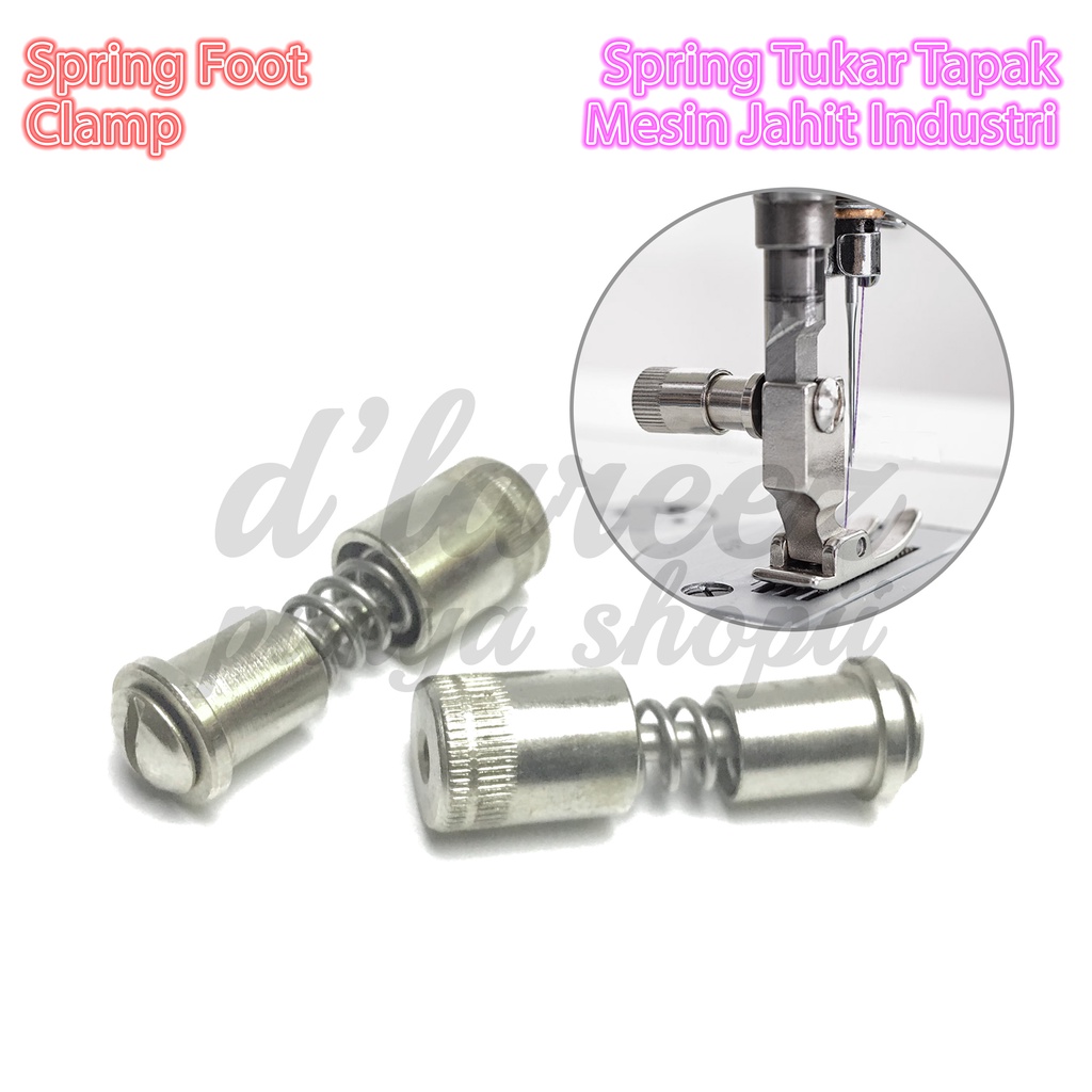 Spring Tukar Tapak Mesin Industri / Spring Foot Clamp | Shopee Malaysia