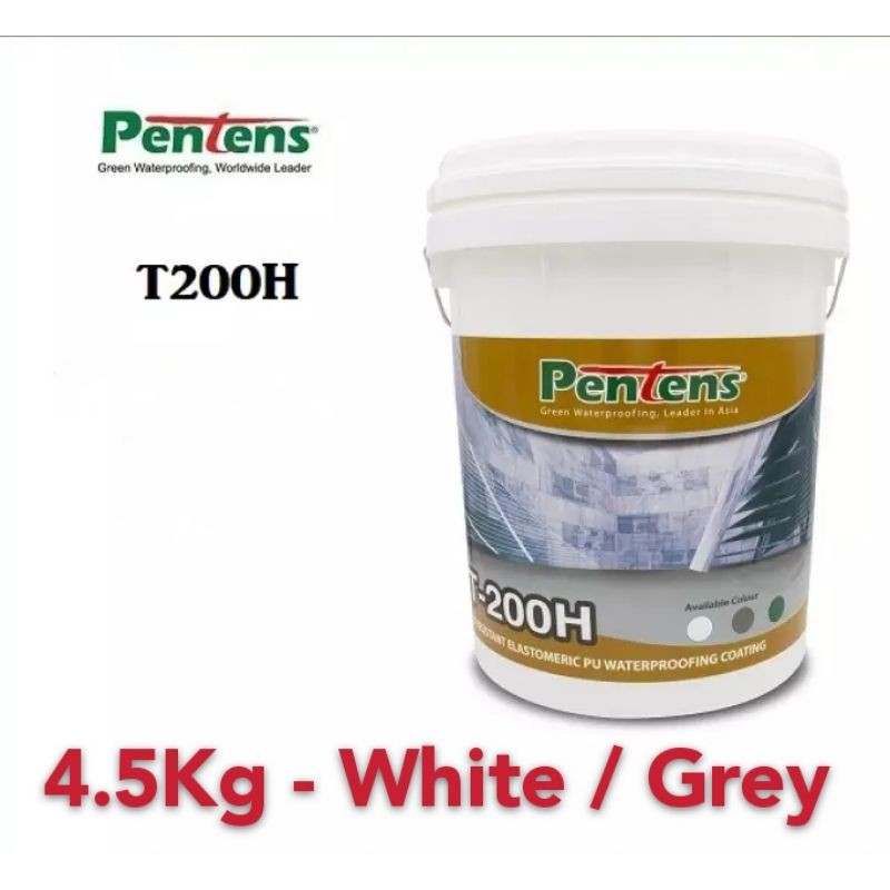PENTENS T-200H 4.5KG WATER PROOFING UV RESISTANT ELASTOMERIC PU ...