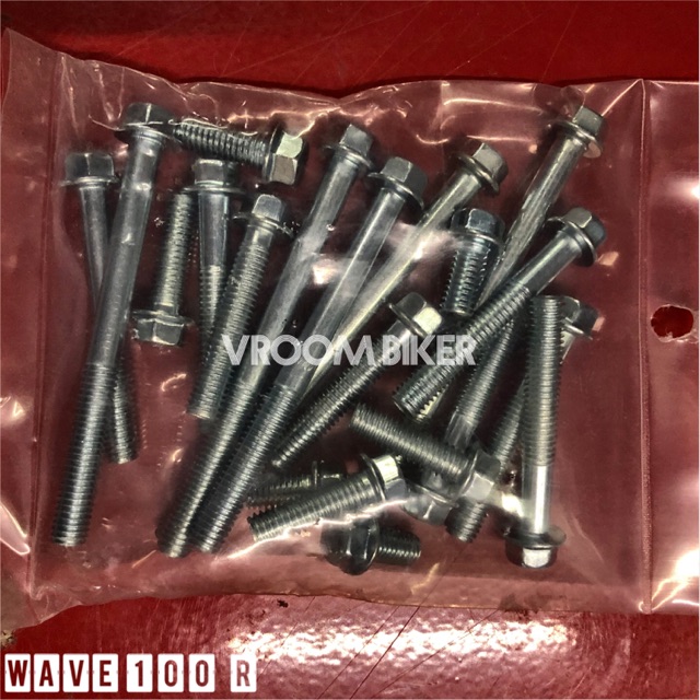 Wave100R W100R / Wave125 Magnet & Clutch Cover Screw Set | Shopee Malaysia