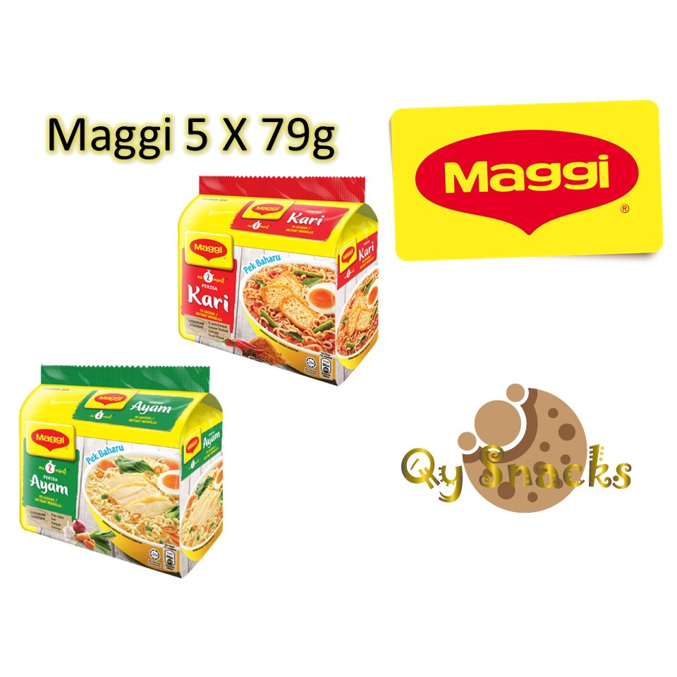 MAGGI Two Minute Curry & Chicken (79g x 5 Packs) | Shopee Malaysia