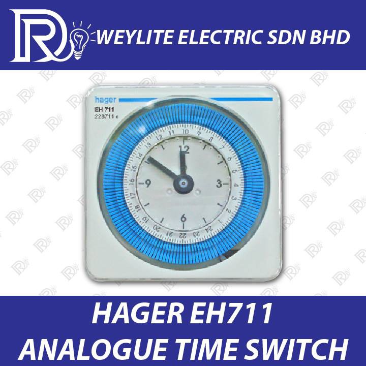 HAGER TIMER EH711 24HOUR PLUG LIGHT | Shopee Malaysia
