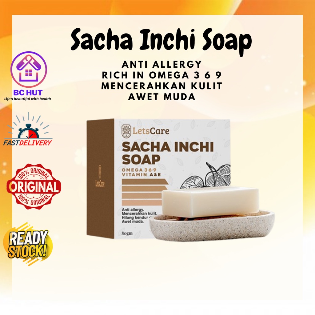 LETSCARE Sabun Sacha Inchi Soap ANTI AGE 80G | Shopee Malaysia