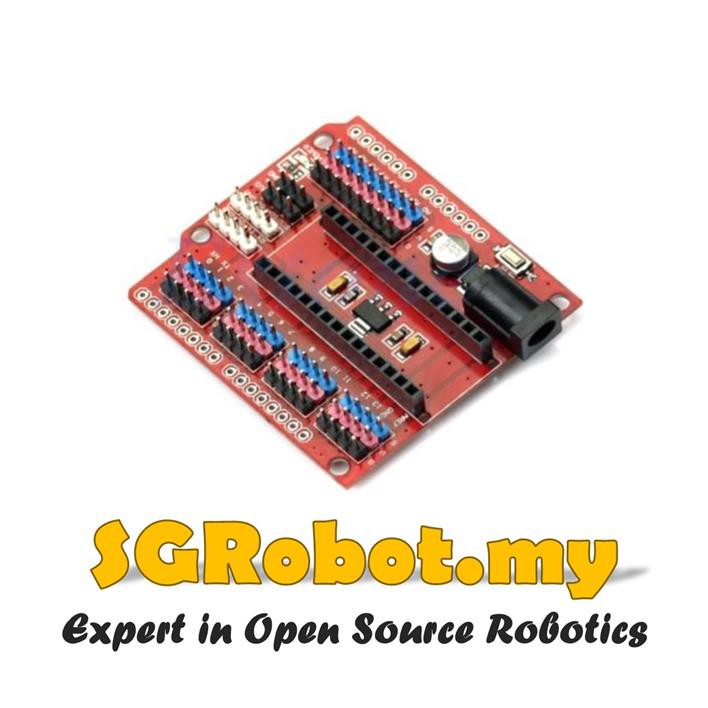 Arduino UNO / NANO 5V I/O Sensor Servo Expansion Prototype Shield V3.0 ...