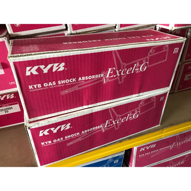 KYB TOYOTA VIOS NCP150(2013-2019) FRONT GAS SHOCK ABSORBER (1 PAIR ...