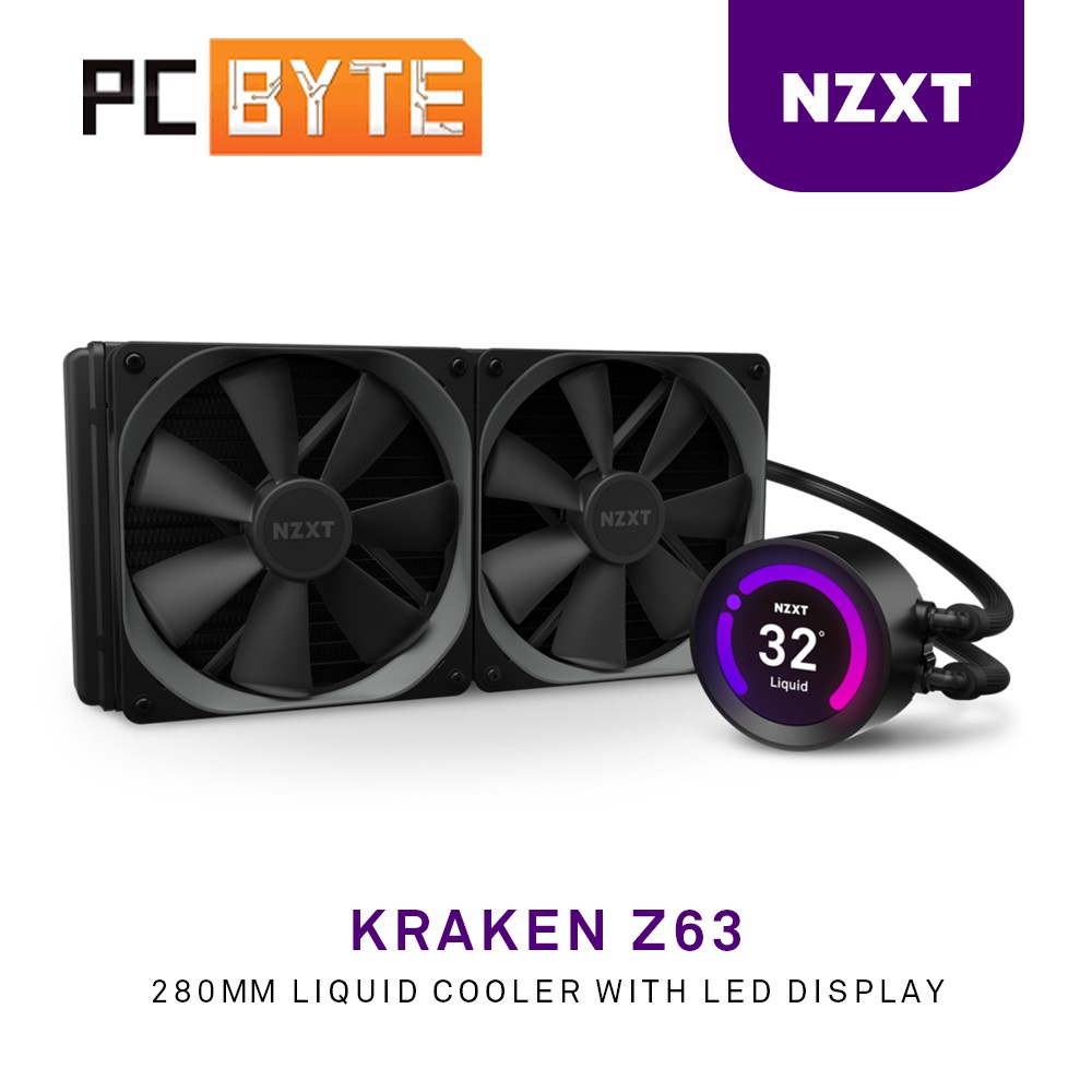 NZXT Kraken Z63 AIO Liquid Cooler With LCD Display (280mm) | Shopee ...