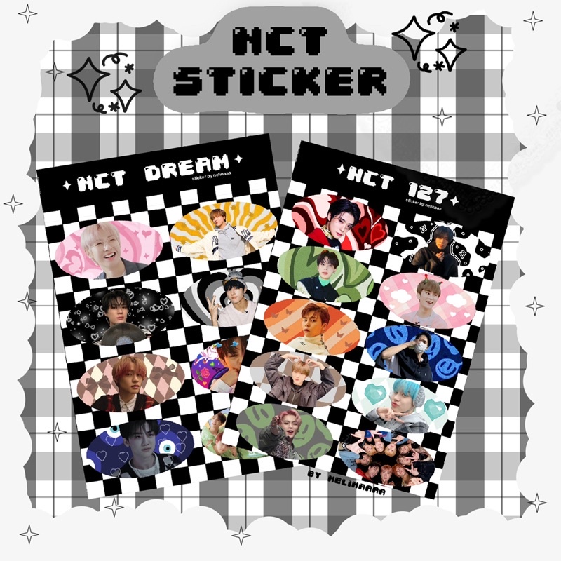 nct sticker (nct 127,nct dream,wayv) | Shopee Malaysia