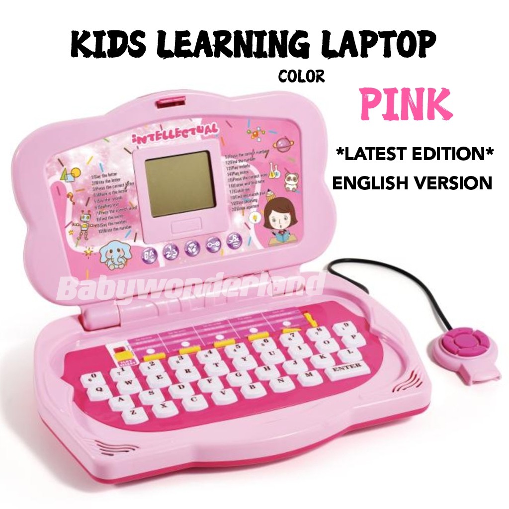 Kids Early Learning English Laptop Computer Komputer Kanak Mainan Budak ...