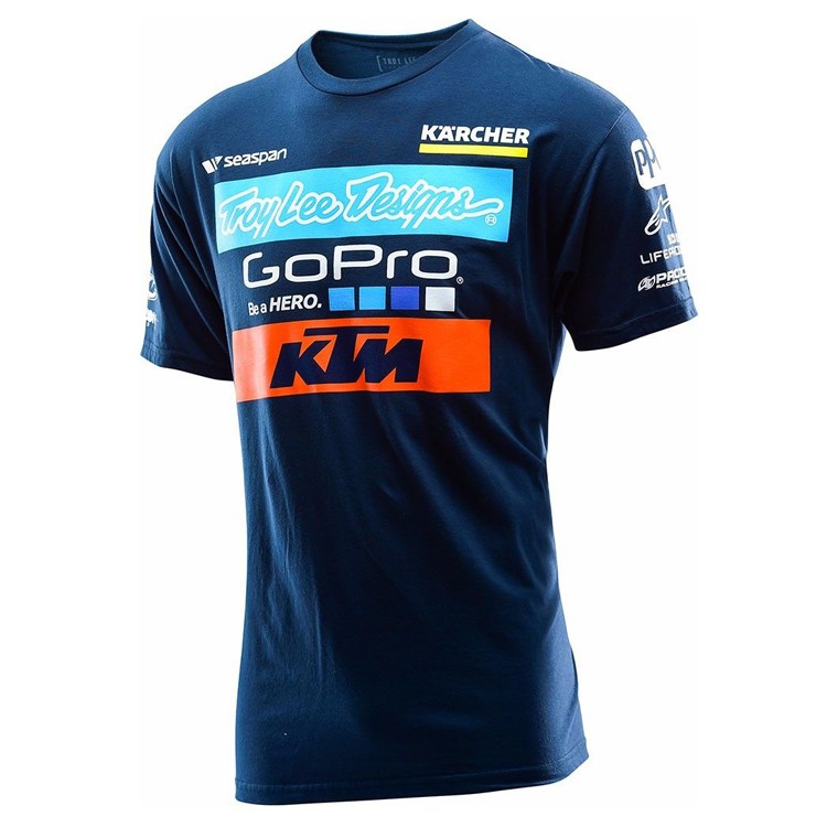 KTM GoPRO TLD Racing Team T-Shirt (Color) | Shopee Malaysia