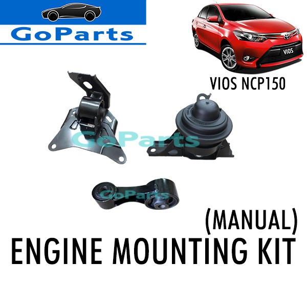 TOYOTA VIOS NCP150 MANUAL ENGINE MOUNTING KIT | Shopee Malaysia