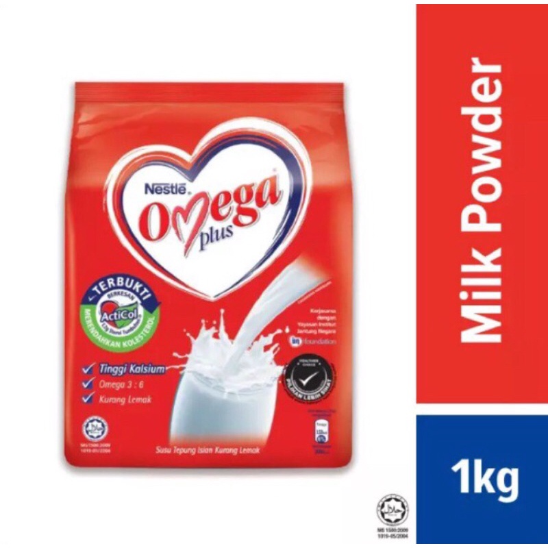 Nestle Omega Plus Milk Powder (1 kg) | Shopee Malaysia